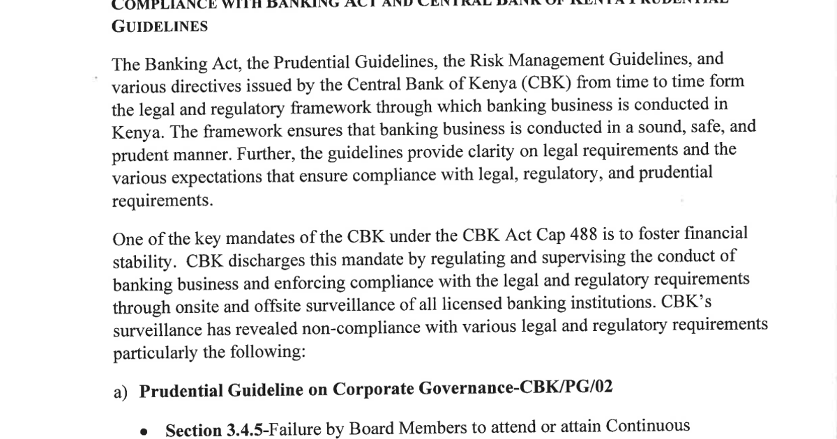 Banking Circular No. 8 of 2023 - Compliance with Banking Act and ...